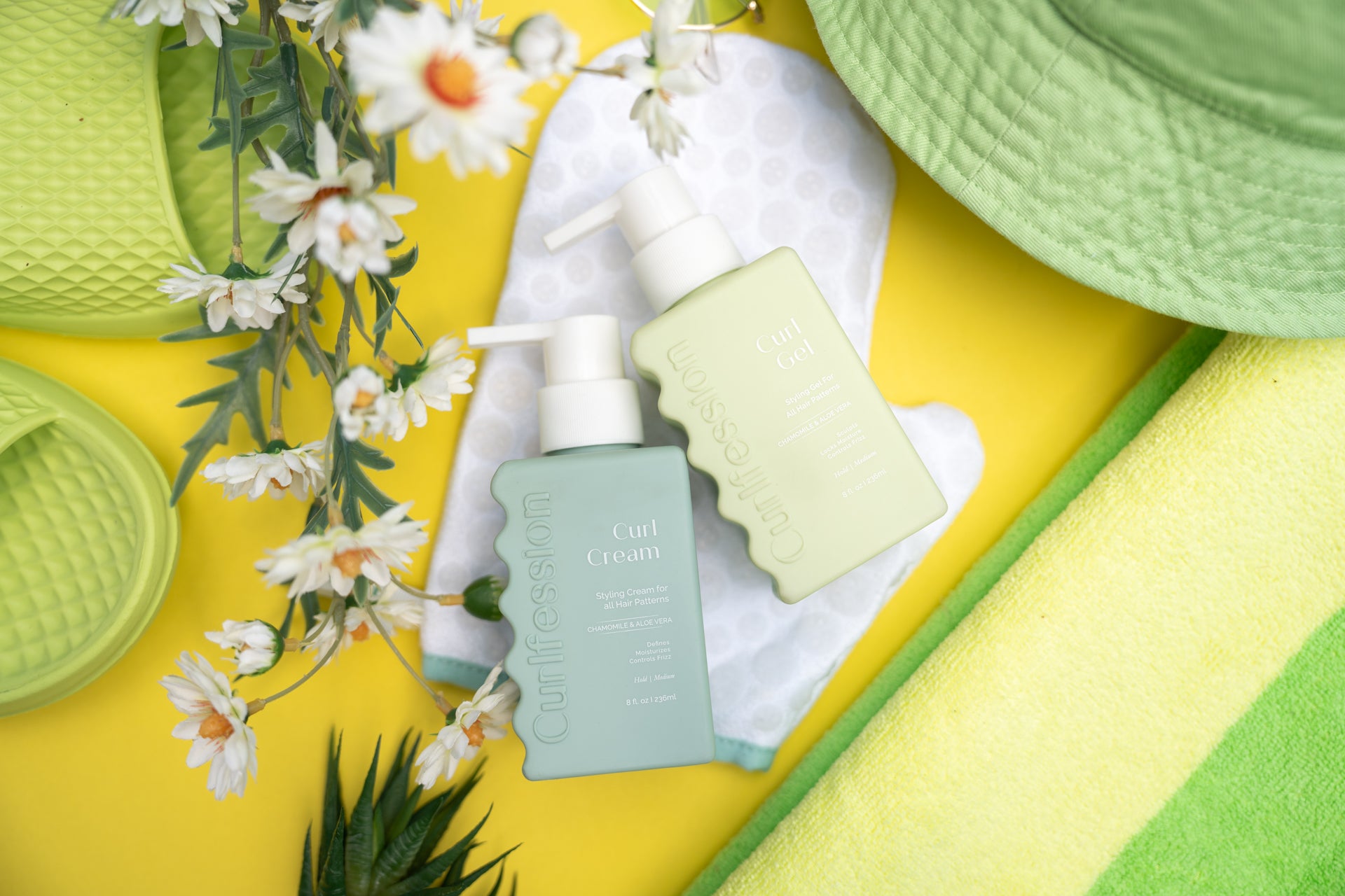 Bundle (Curl Cream, Curl Gel, & Curl-E Mitten) – Curlfession